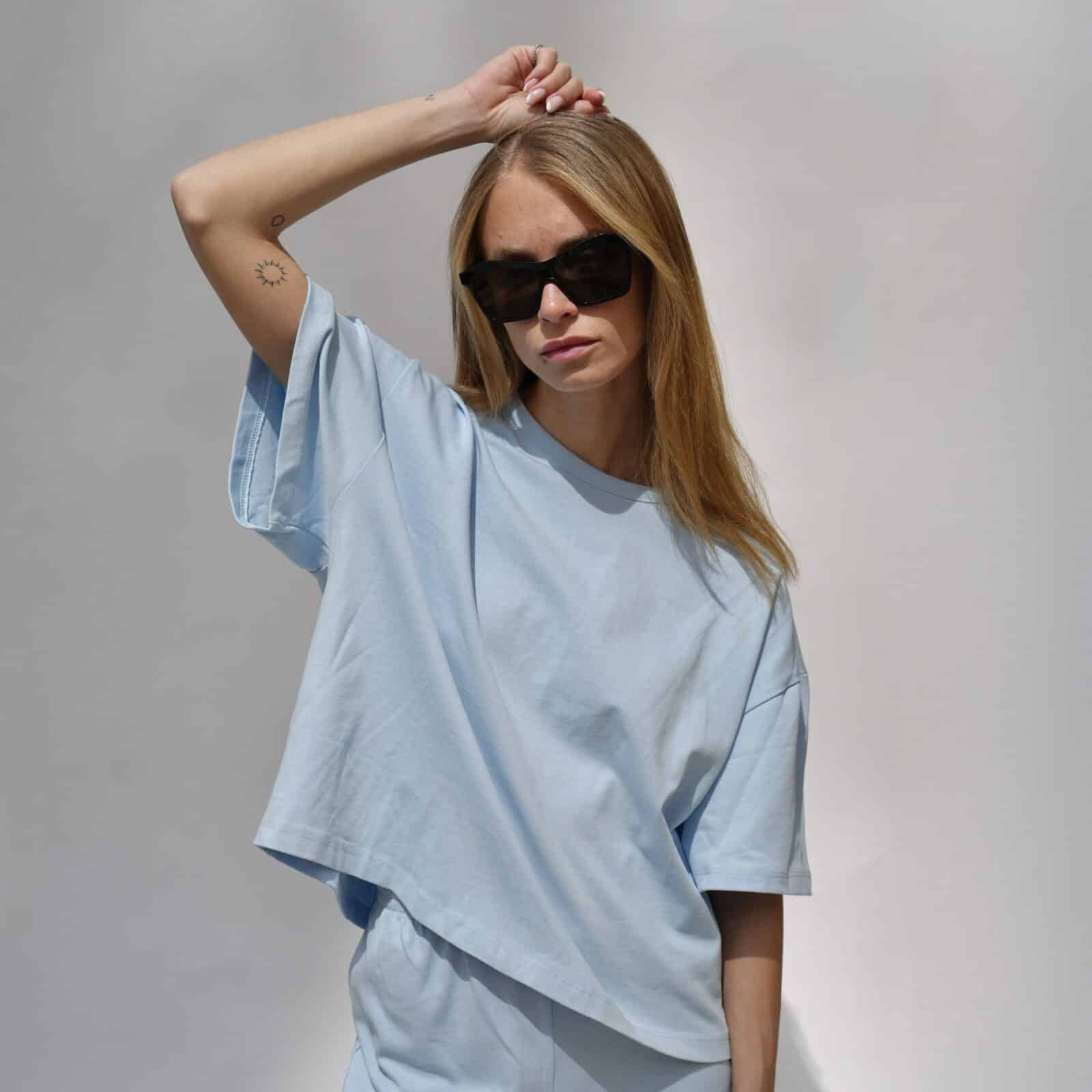 Suit Mano - Light Blue - TURI - מותג אופנה אונליין